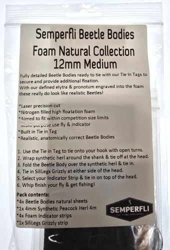 Foam Realistic Natural Beetle Bodies - semperfli.net